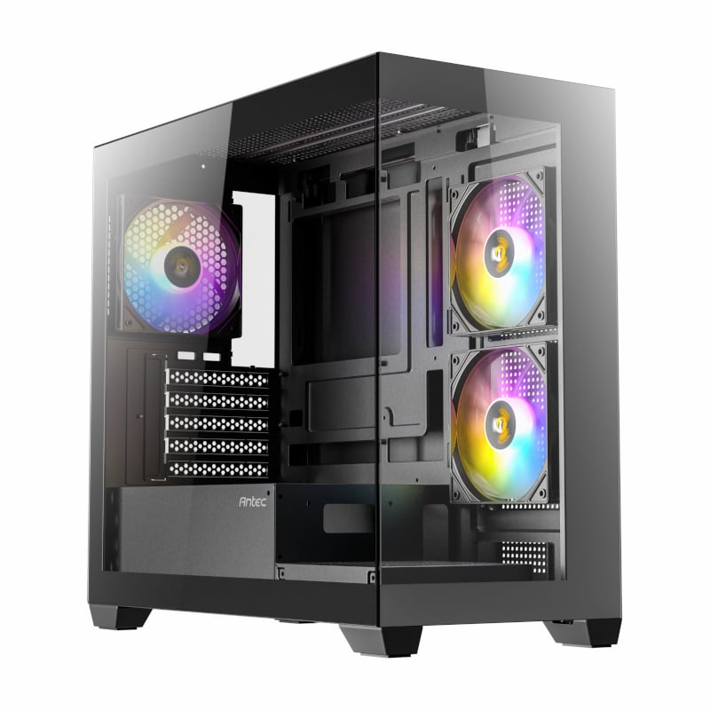 Antec CX300M Micro-ATX | ITX ARGB Mini-Tower Gaming Chassis - Black