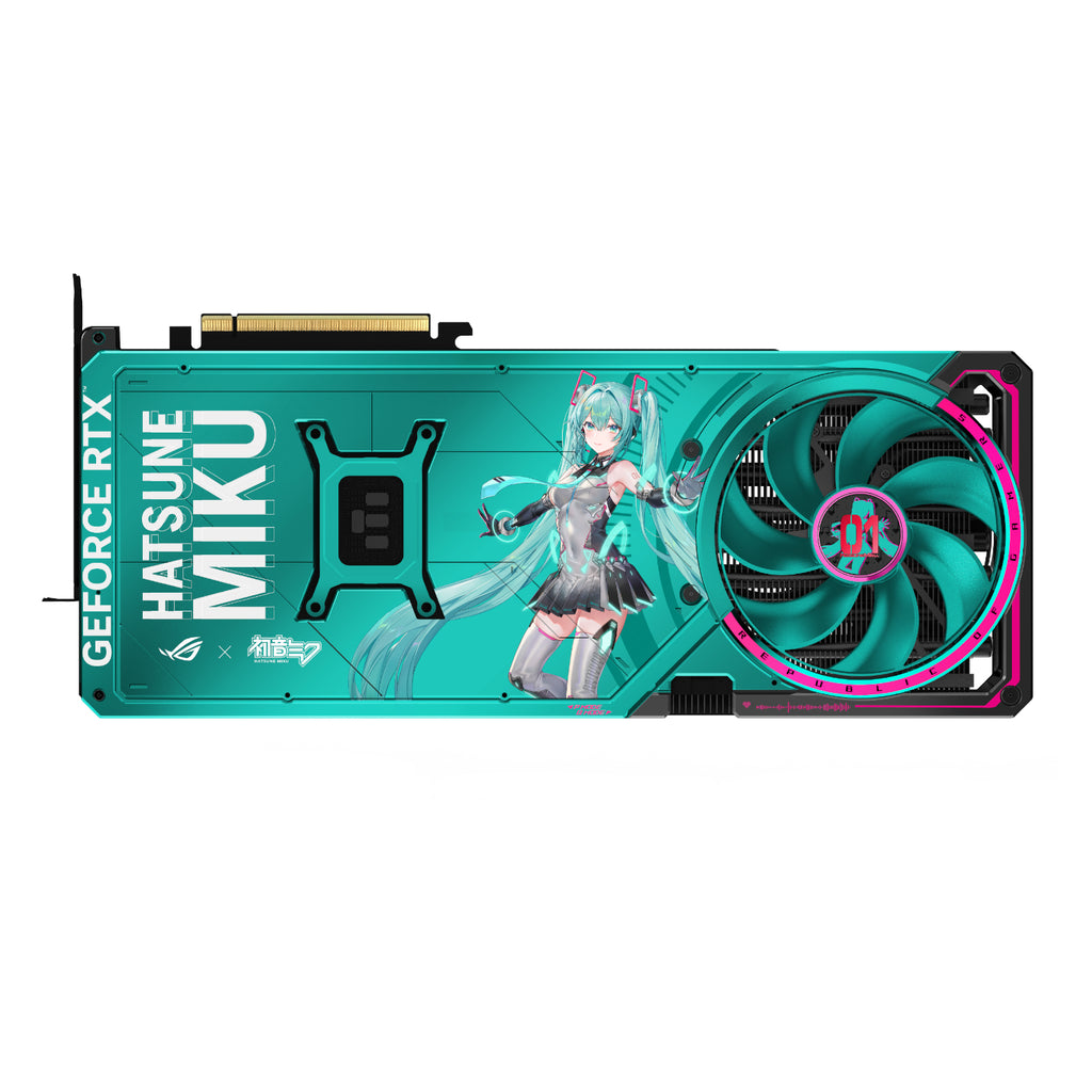 Asus ROG Astral GeForce RTX 5080 16GB GDDR7 OC Hatsune Miku Graphics C