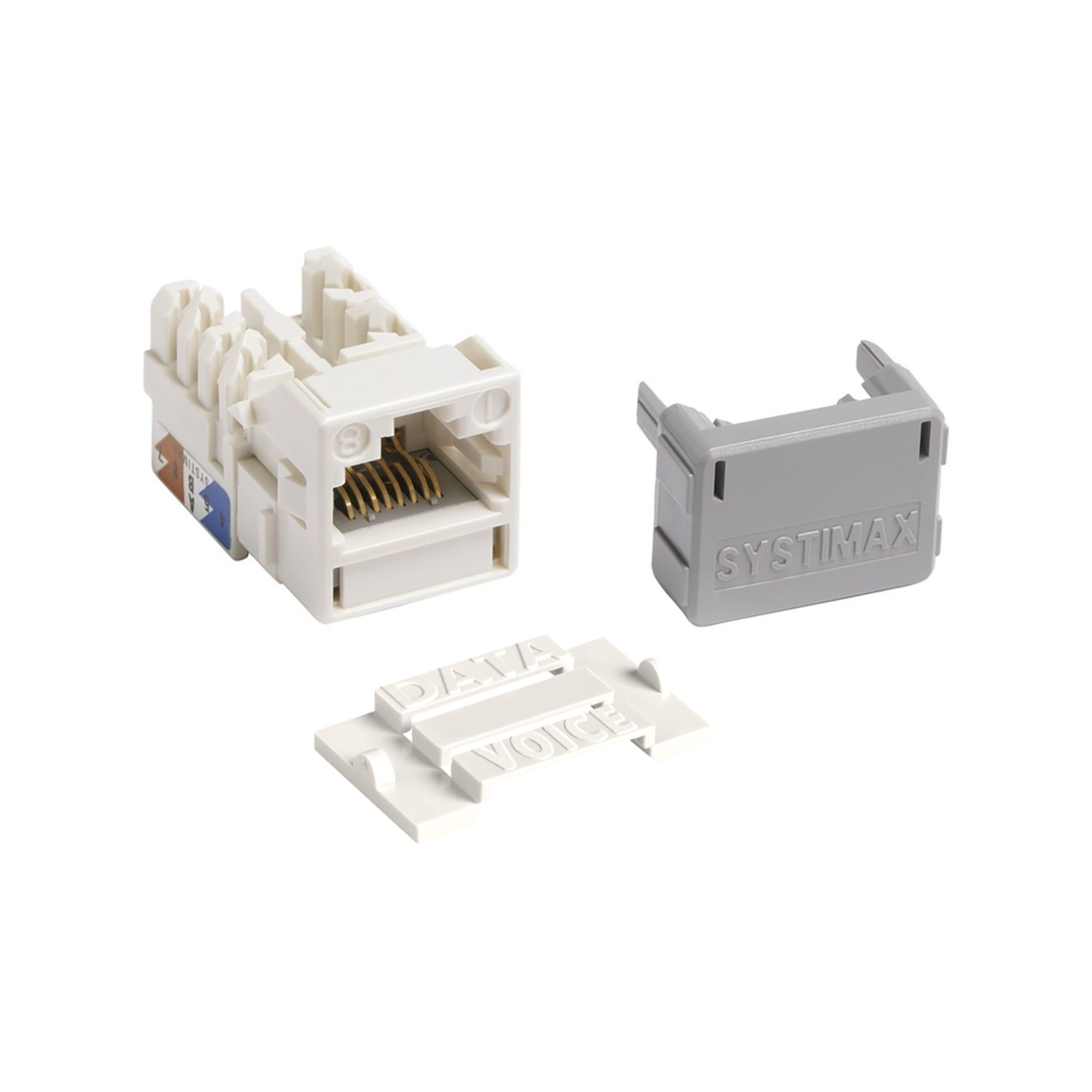 CommScope CAT6 U-UTP MGS400 White Outlet Cable