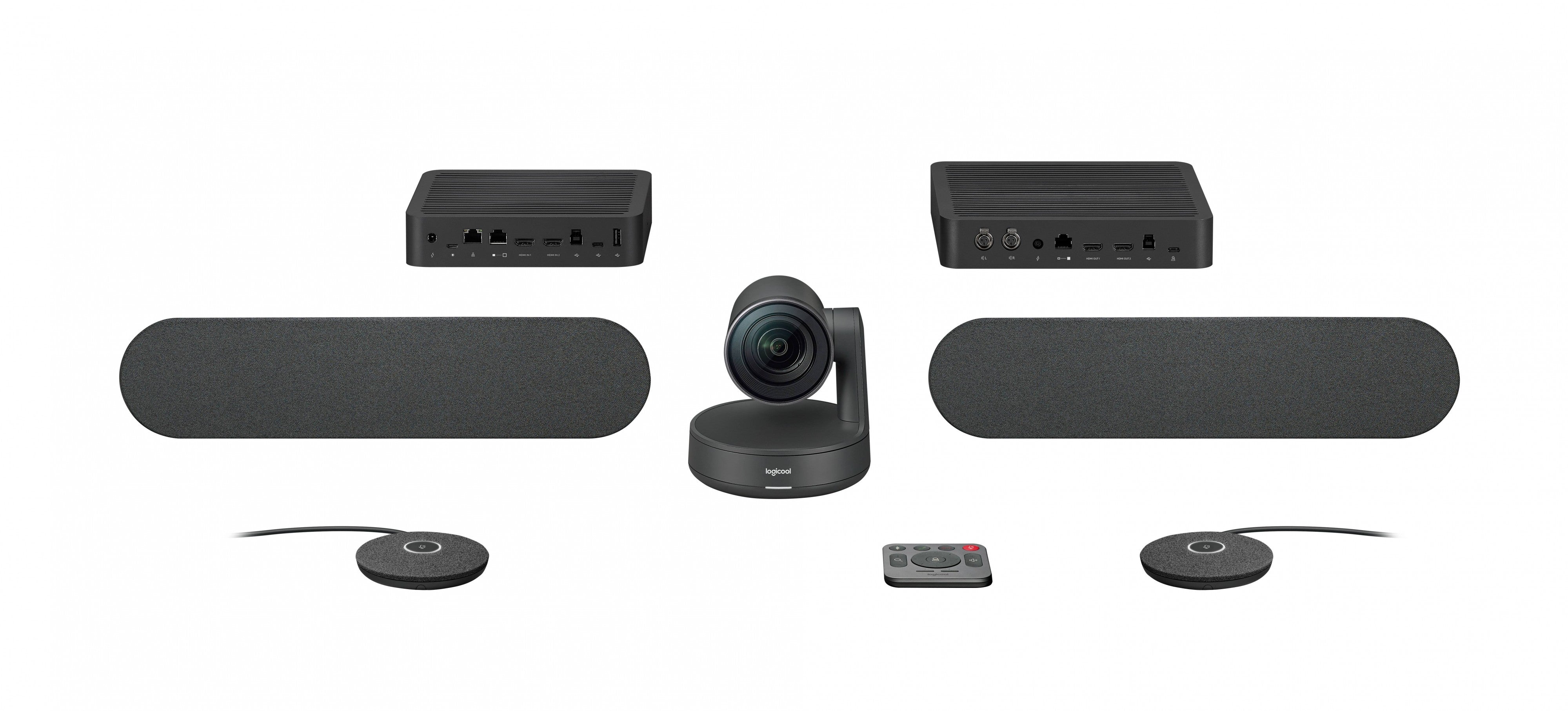 Logitech VC Rally Plus System -HD ConferenceCam - 2 x Speaker; 2 x Mic